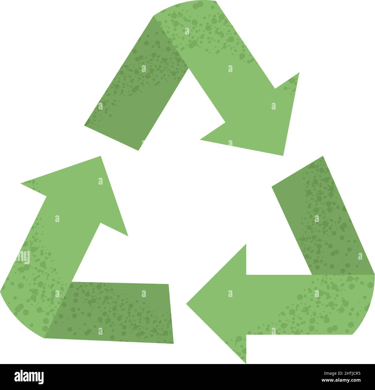 green recycle symbol Stock Vector Image & Art - Alamy