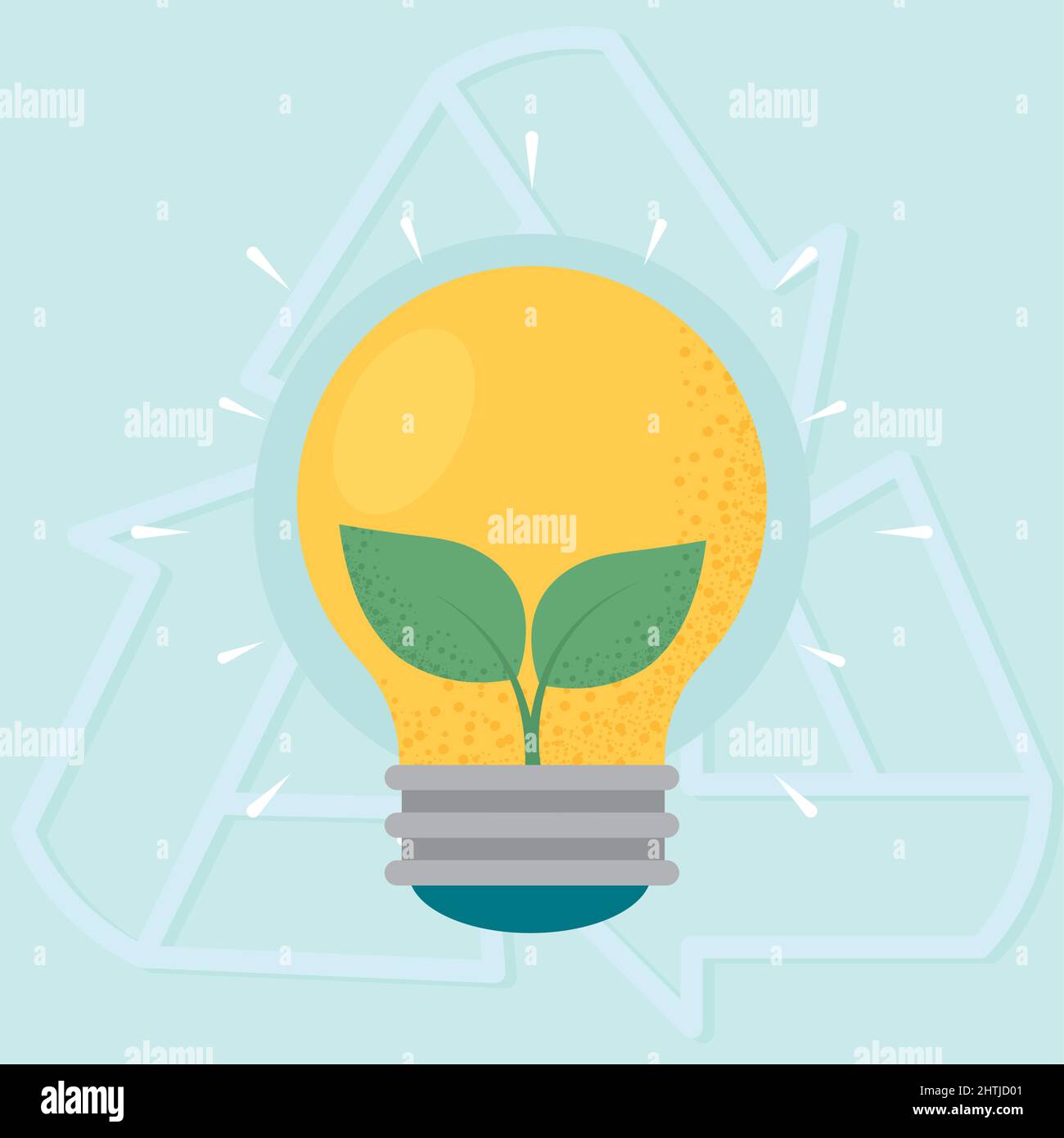 green idea illustration Stock Vector Image & Art - Alamy
