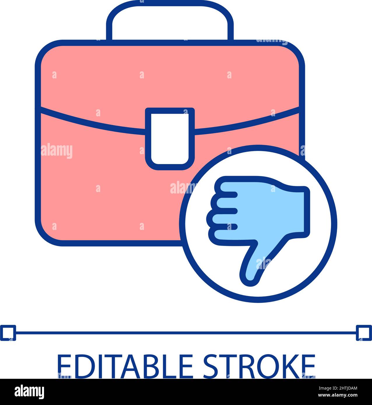 Low job satisfaction RGB color icon Stock Vector Image & Art - Alamy