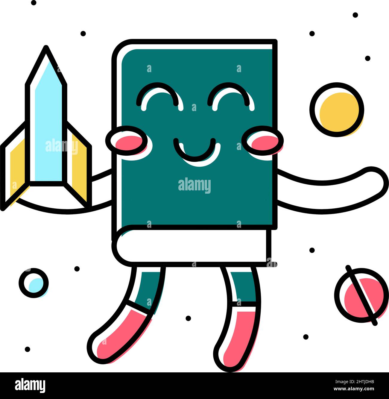 fantasy fiction color icon vector illustration Stock Vector Image & Art ...