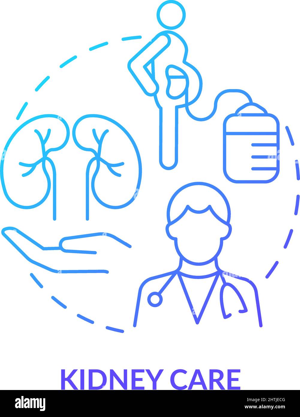 Kidney care blue gradient concept icon Stock Vector Image & Art - Alamy Kidney care blue gradient concept icon Stock Vector Image & Art - Alamy