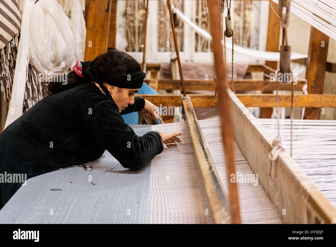 Kairo, Egypt - January 12, 2022: Side view of concentrated Zabbaleen in ...