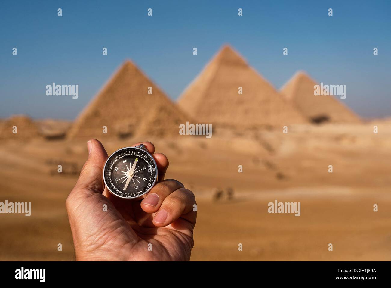 Traveler standing against ancient hi-res stock photography and images ...