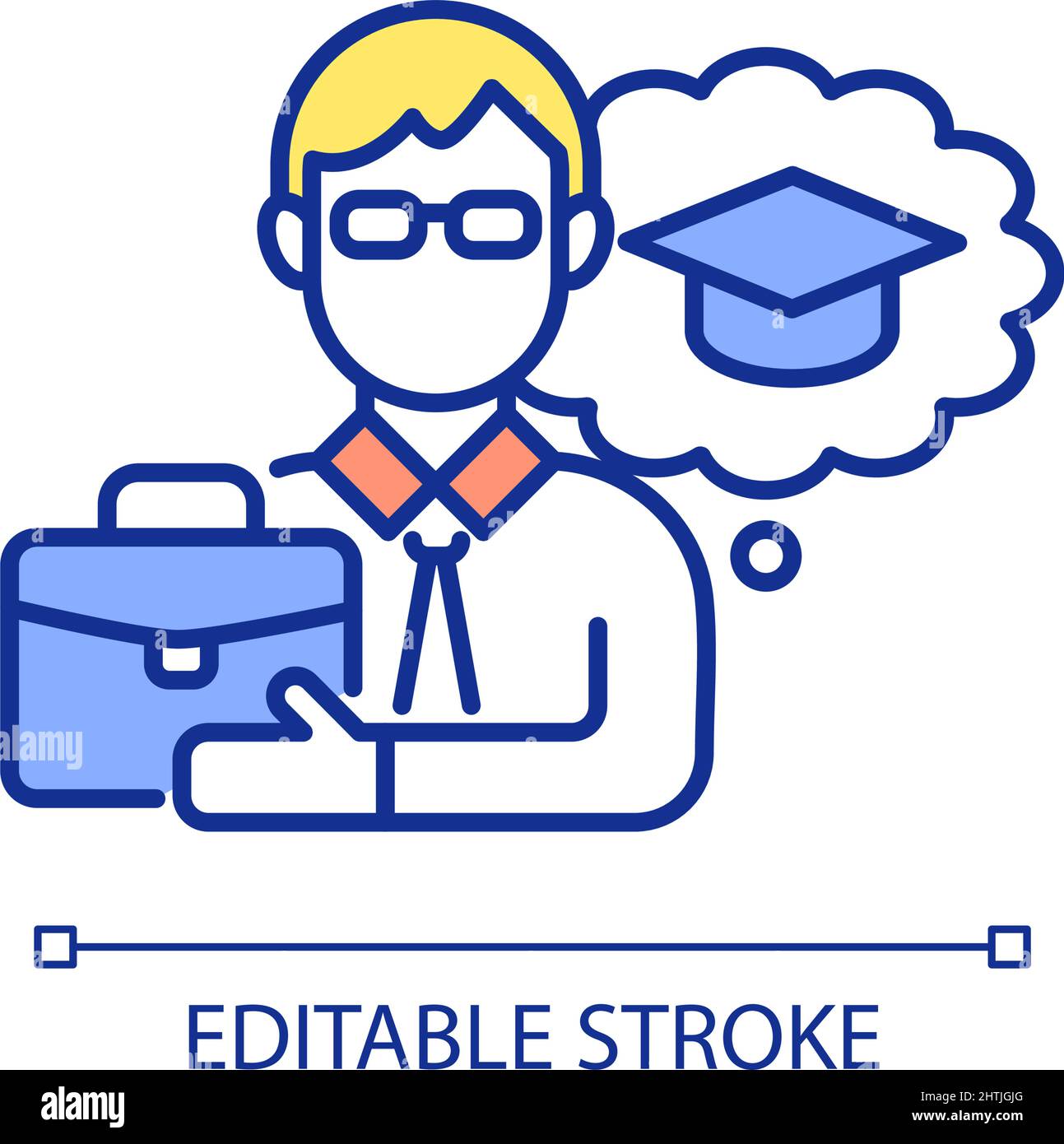 Academic learner Stock Vector Images - Alamy
