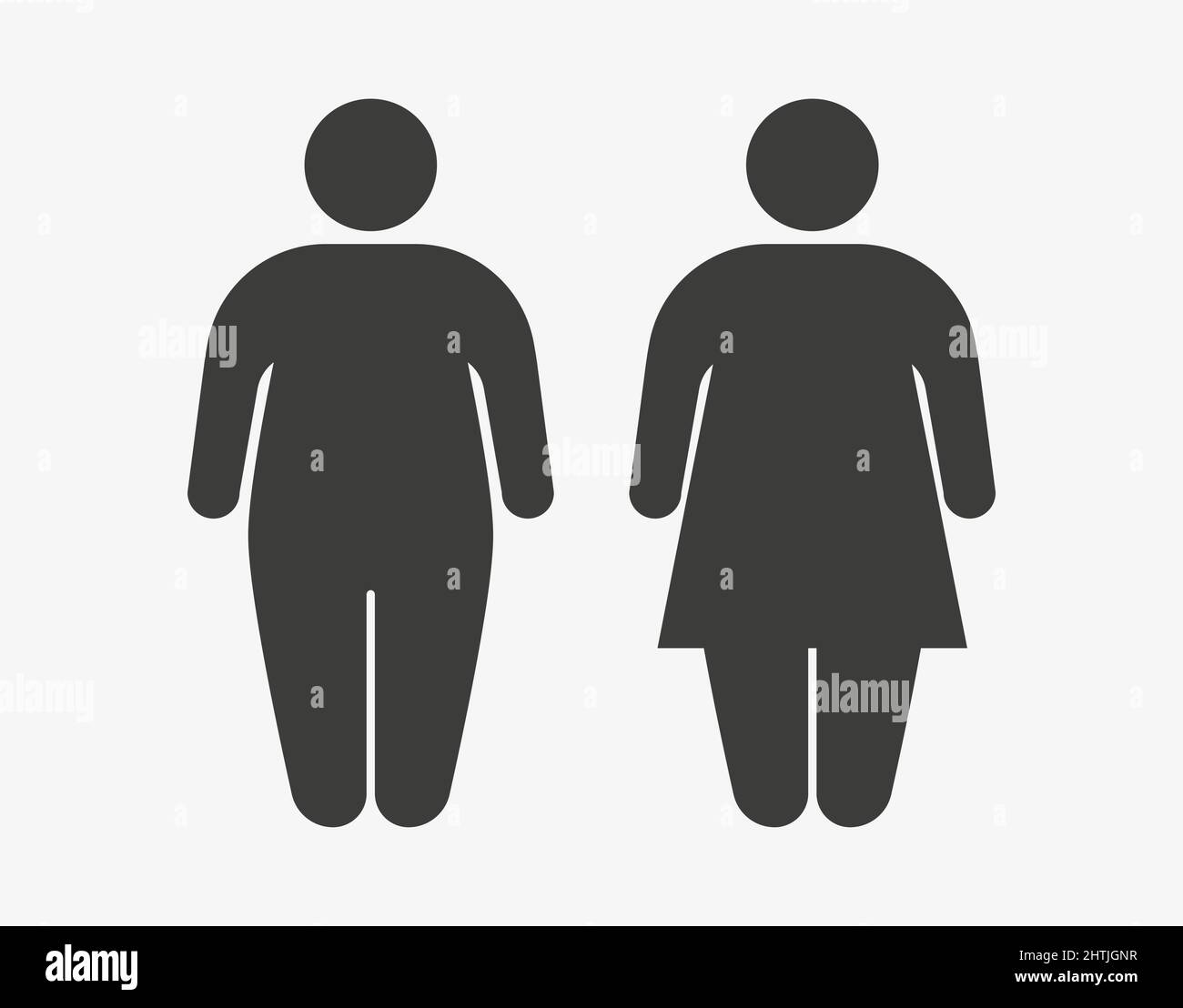 Overweight black woman Cut Out Stock Images & Pictures - Alamy