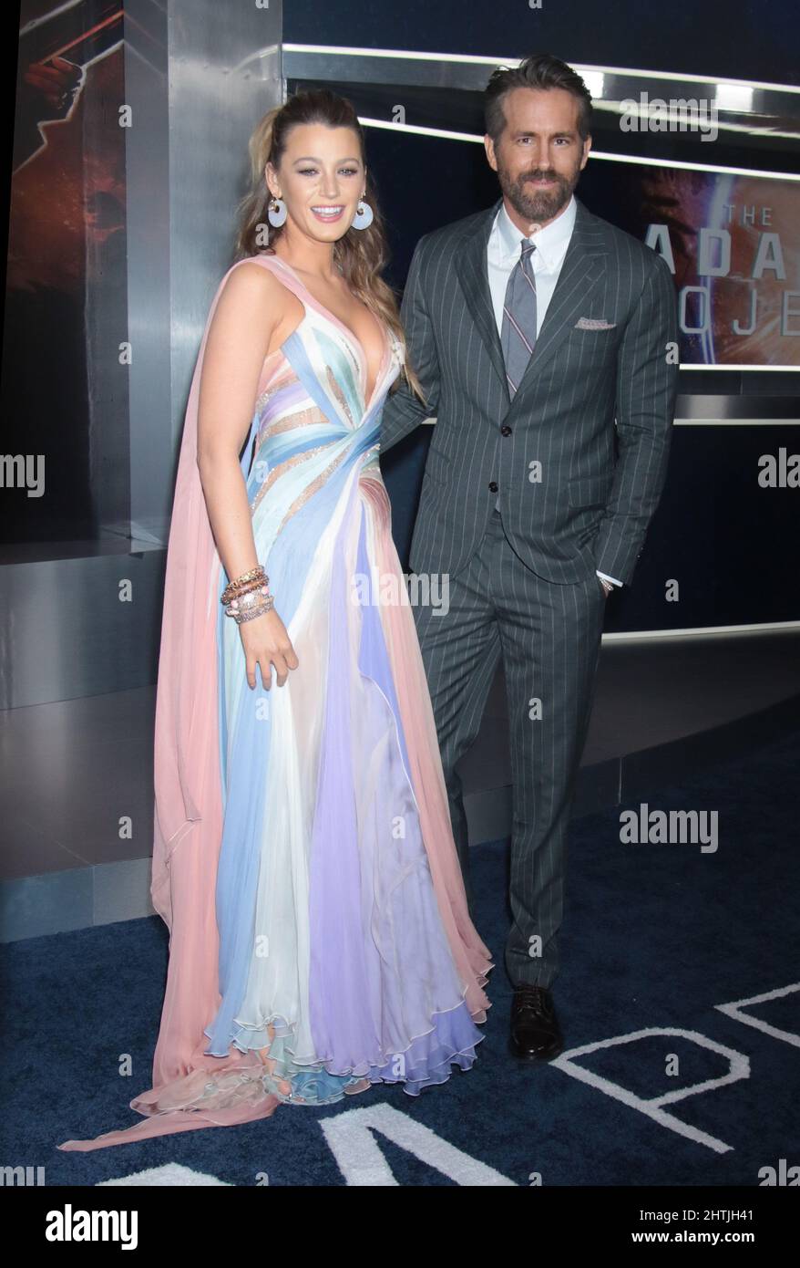 New York, NY, USA. 28th Feb, 2022. Blake Lively, Ryan Reynolds at the ...