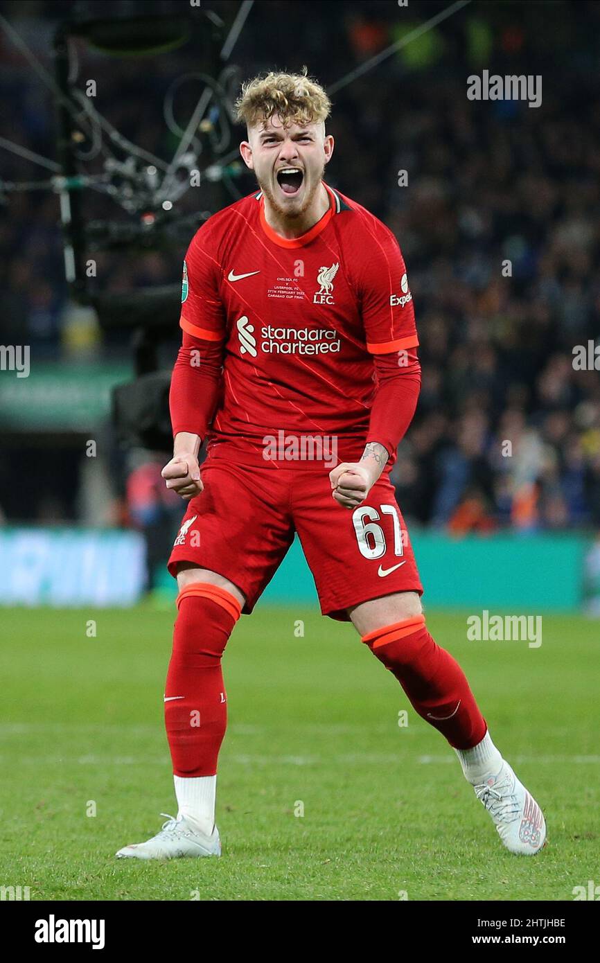 Liverpool harvey elliott hi-res stock photography and images - Alamy