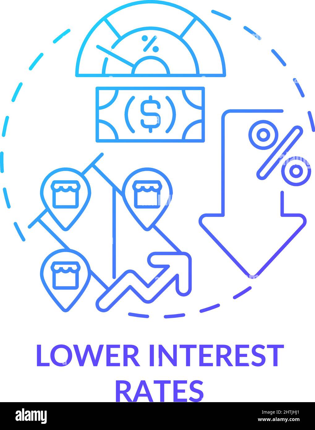 Federal interest rates Cut Out Stock Images & Pictures - Alamy