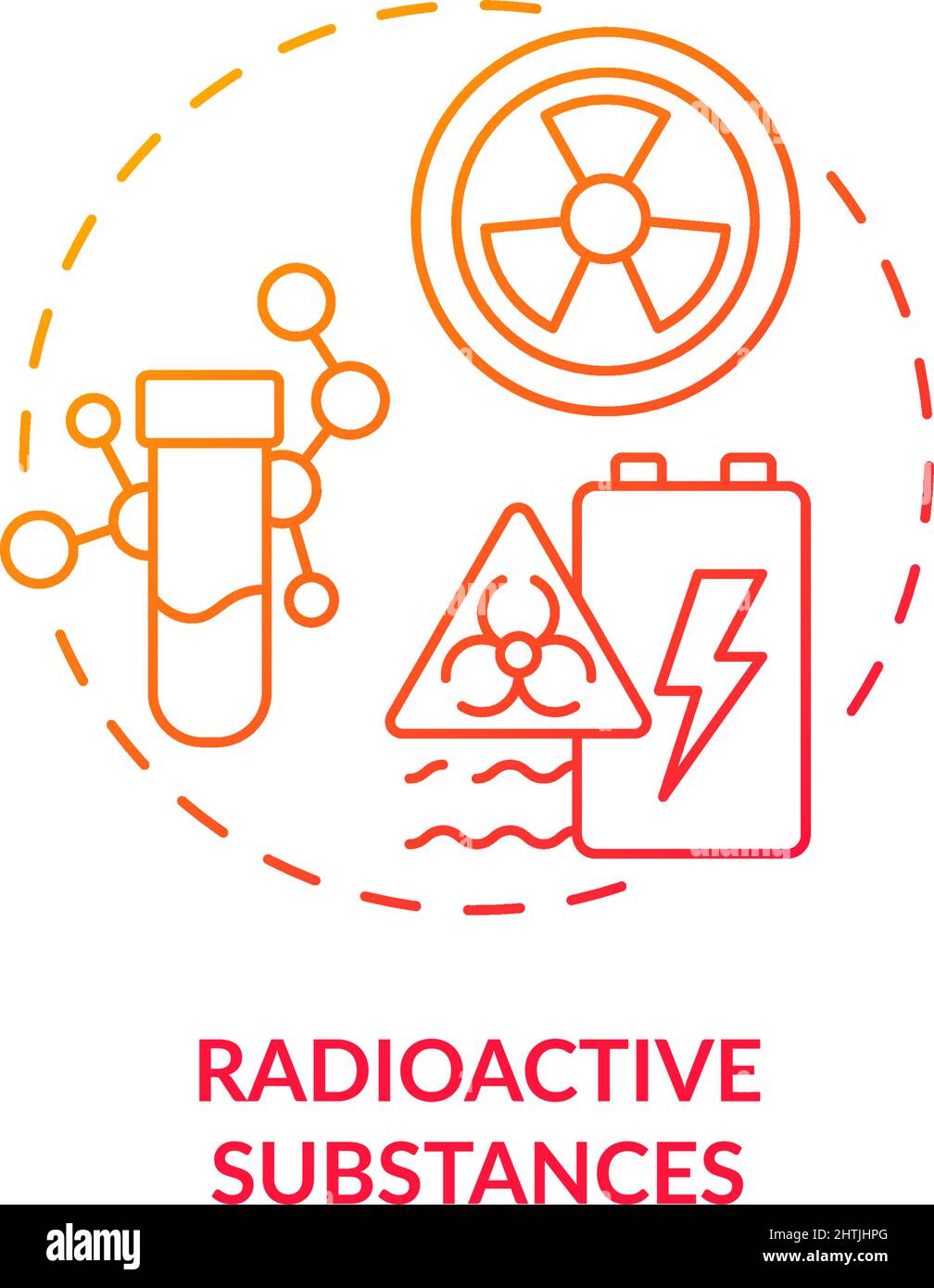 Radioactive substances Stock Vector Images - Alamy