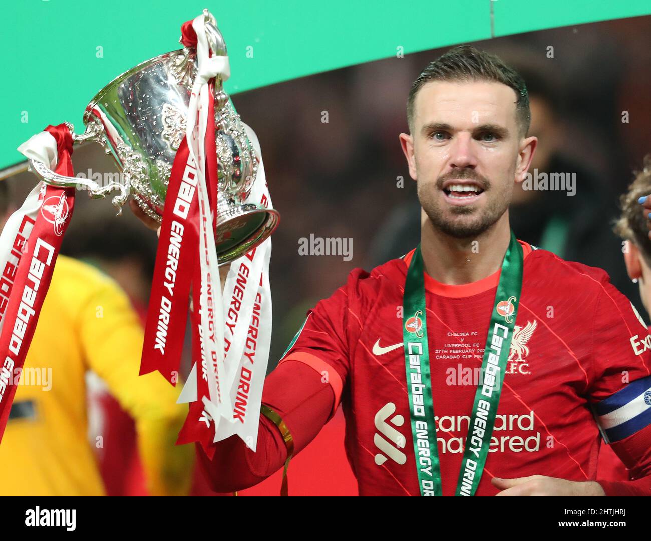 Wembley stadium trophy 2022 hi-res stock photography and images - Alamy