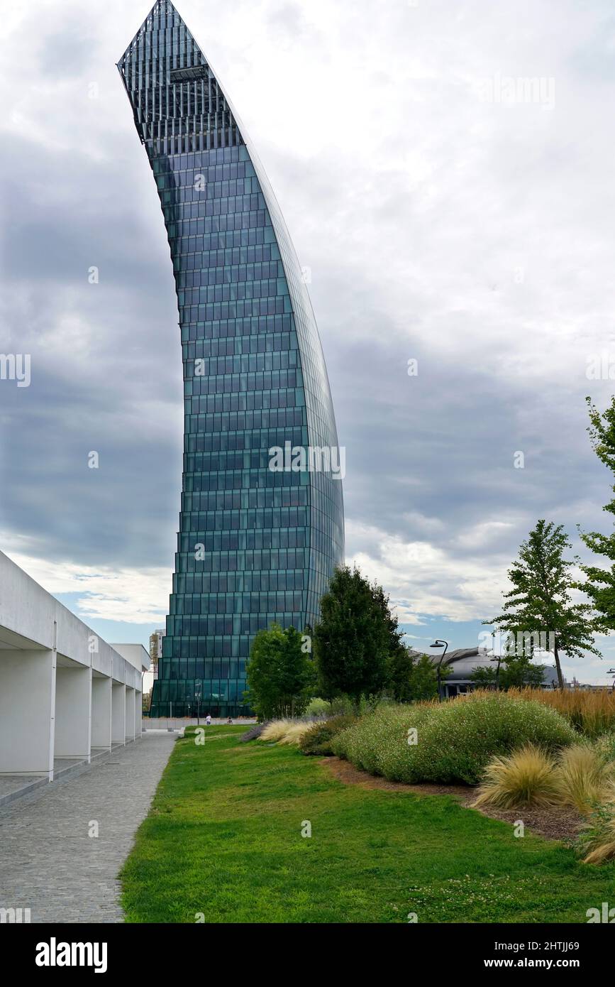 CityLife district, residential and commercial complex in the Portello ...