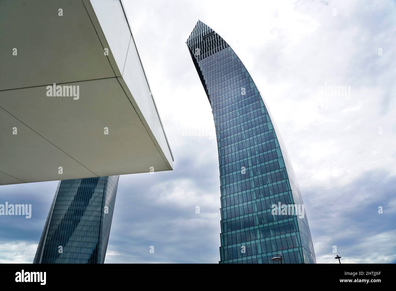 CityLife district, residential and commercial complex in the Portello ...
