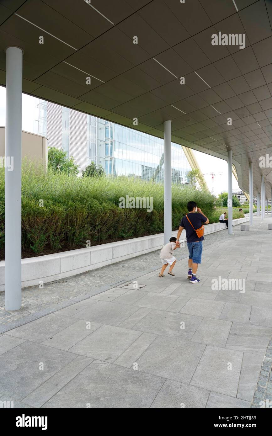 CityLife district, residential and commercial complex in the Portello ...