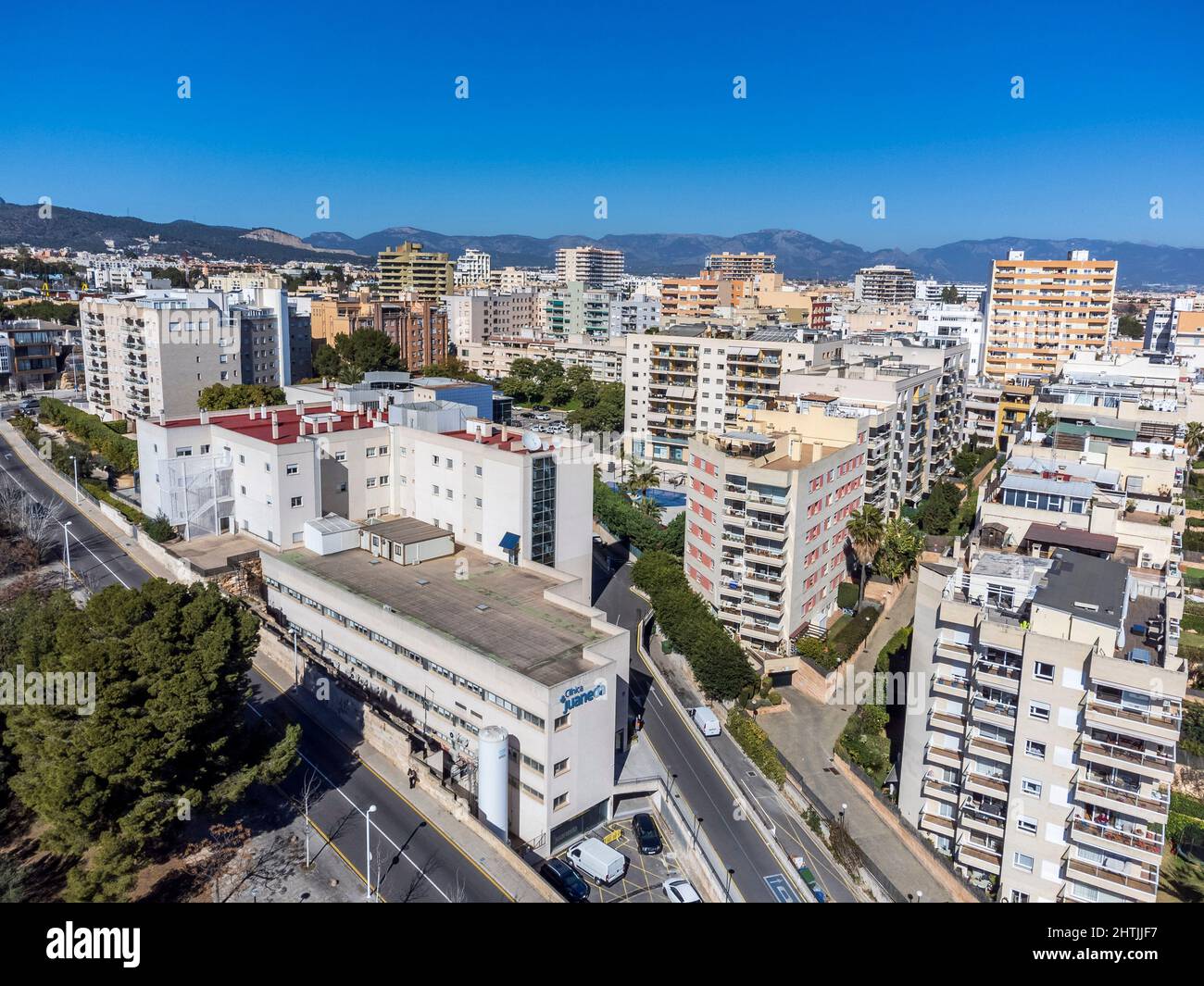Juaneda clinic, private health complex, Palma Mallorca, Balearic ...