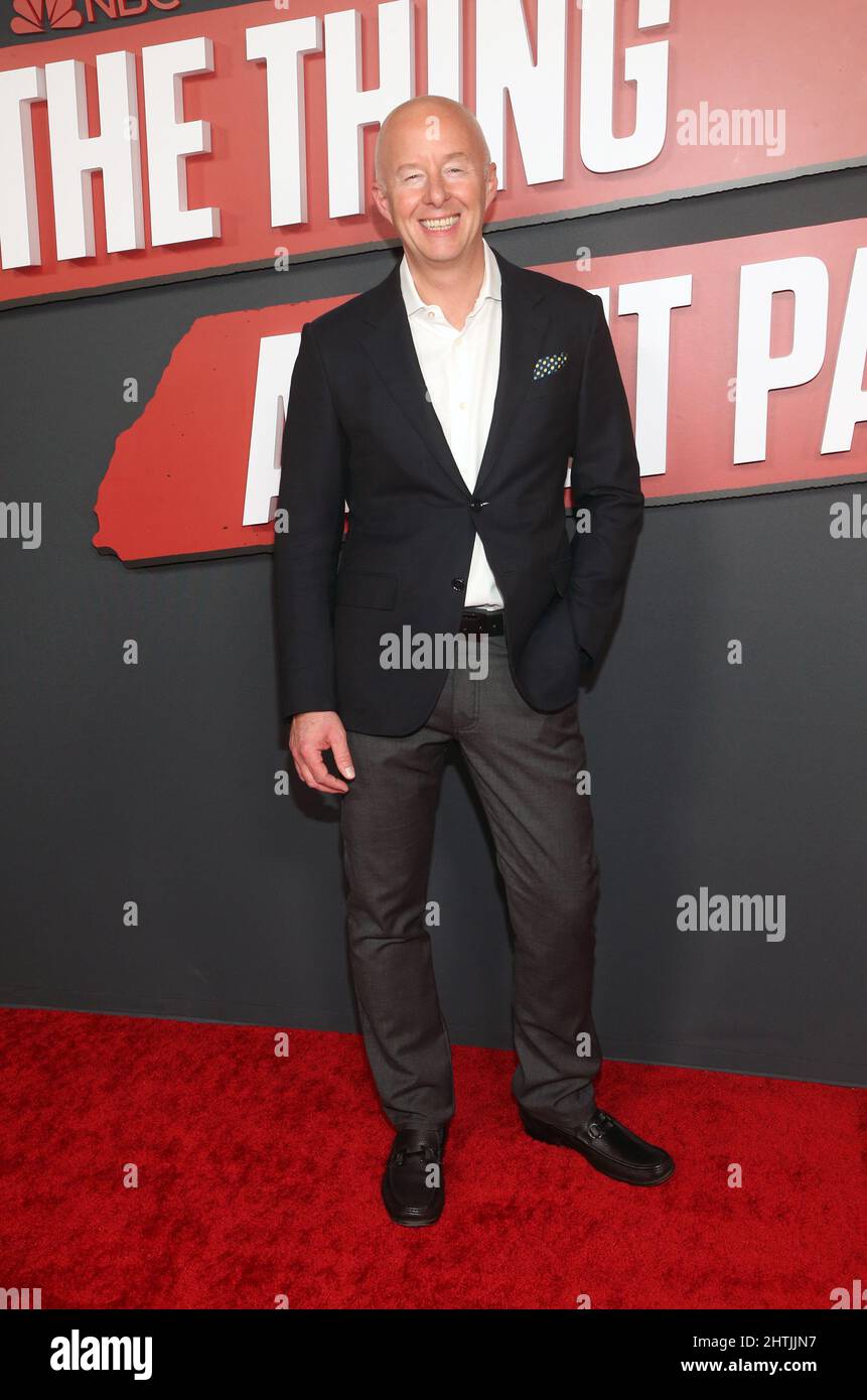 Beverly Hills, Ca. 28th Feb, 2022. Chris McCumber at NBC's 'The Thing ...