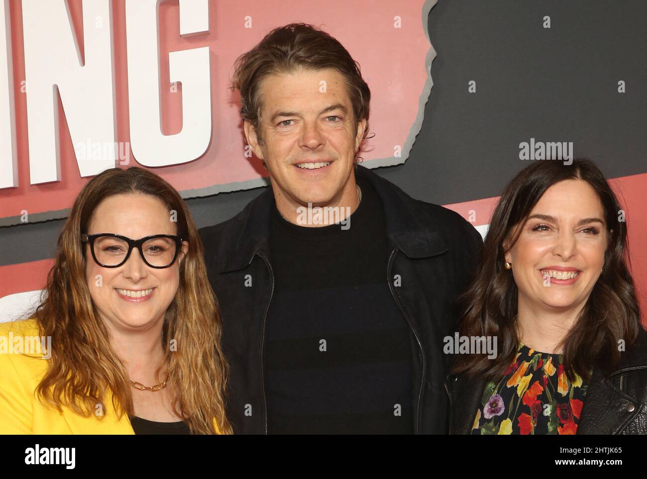 Beverly Hills, Ca. 28th Feb, 2022. Jason Blum, Susan Rovner, Liz Cole ...
