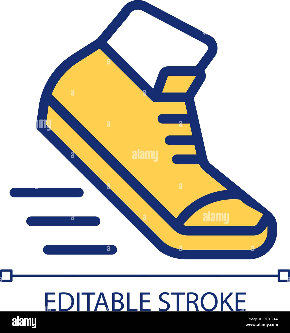 Running pixel perfect RGB color icon Stock Vector Image & Art - Alamy