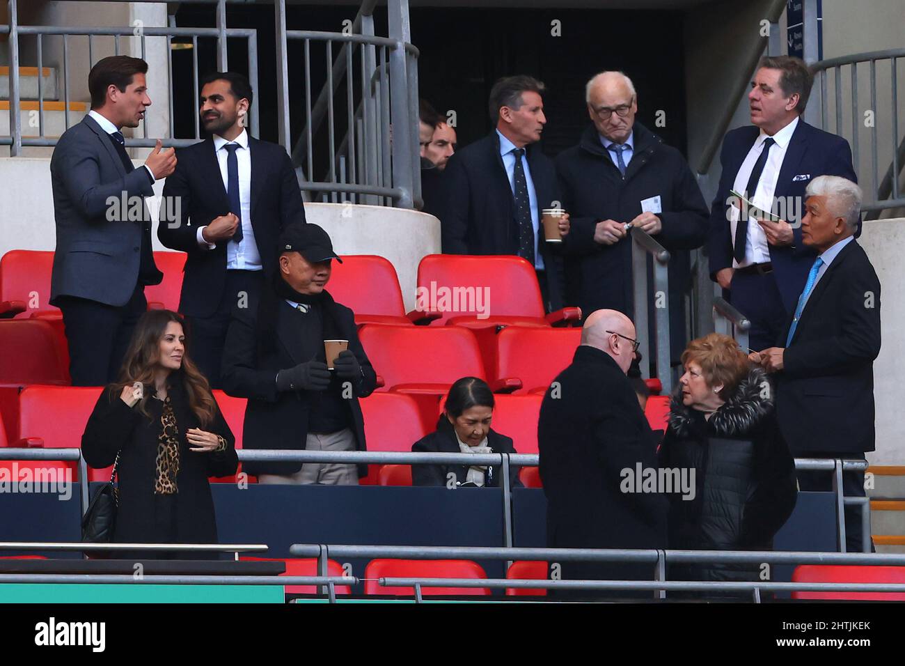 Chairman of Chelsea Football Club, Bruce Buck (Top Right) and Chelsea ...