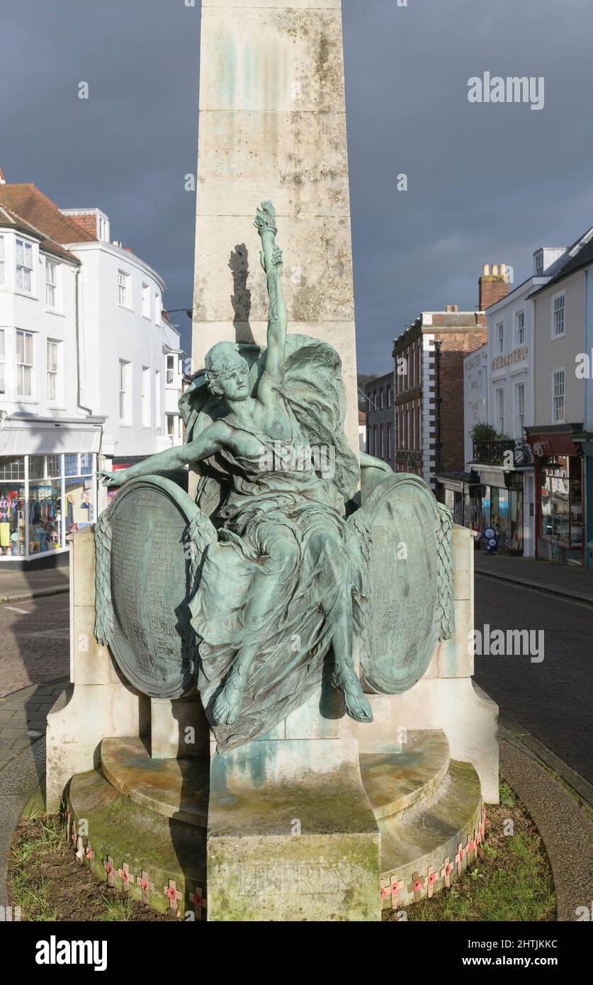 War Memorial Lewes East Sussex England UK Stock Photo - Alamy