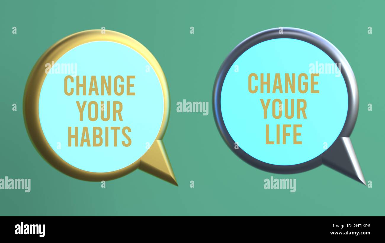 Change your habits Stock Photo - Alamy Change your habits Stock Photo - Alamy