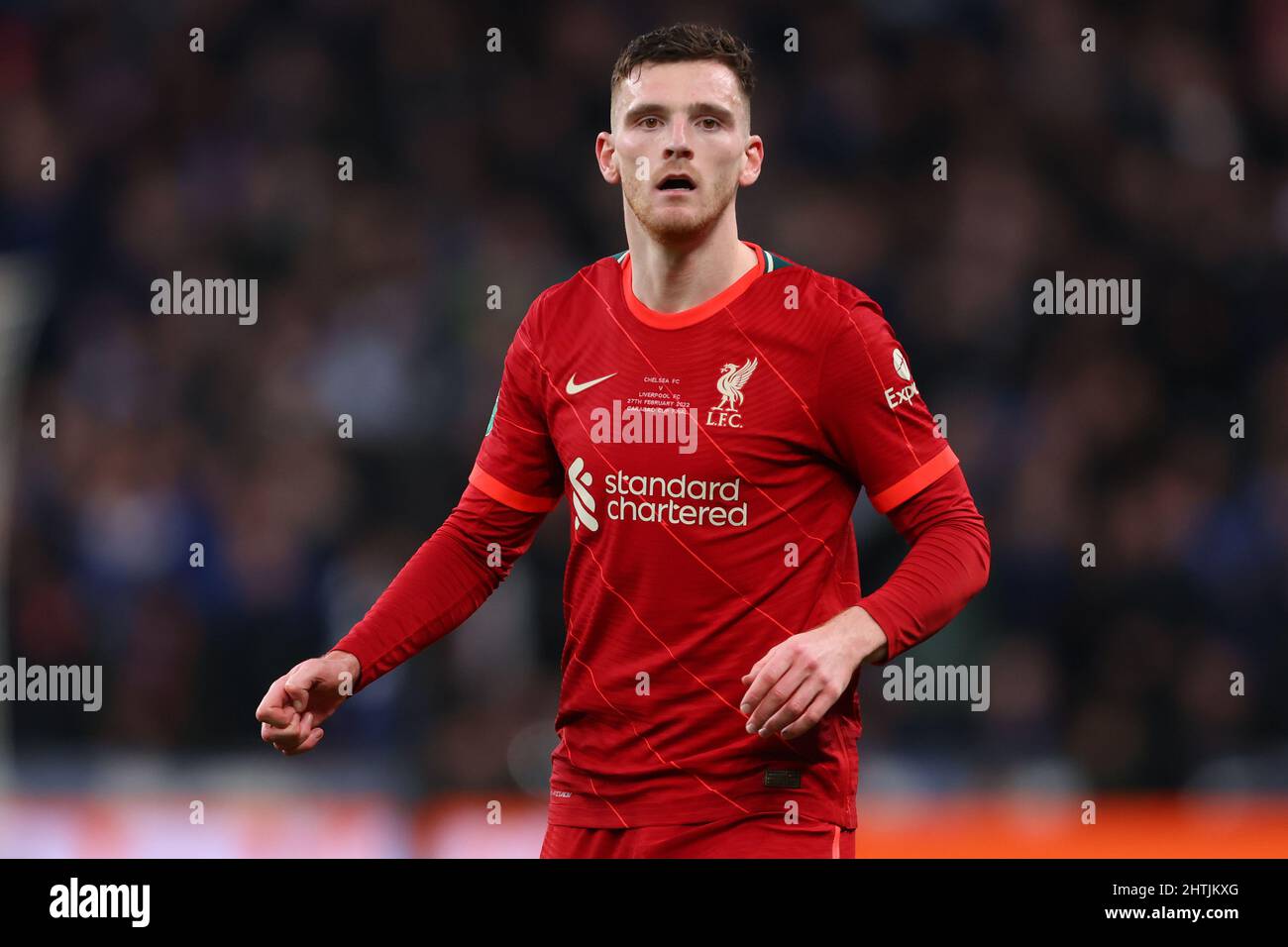 Andrew Robertson of Liverpool - Chelsea v Liverpool, Carabao Cup Final ...