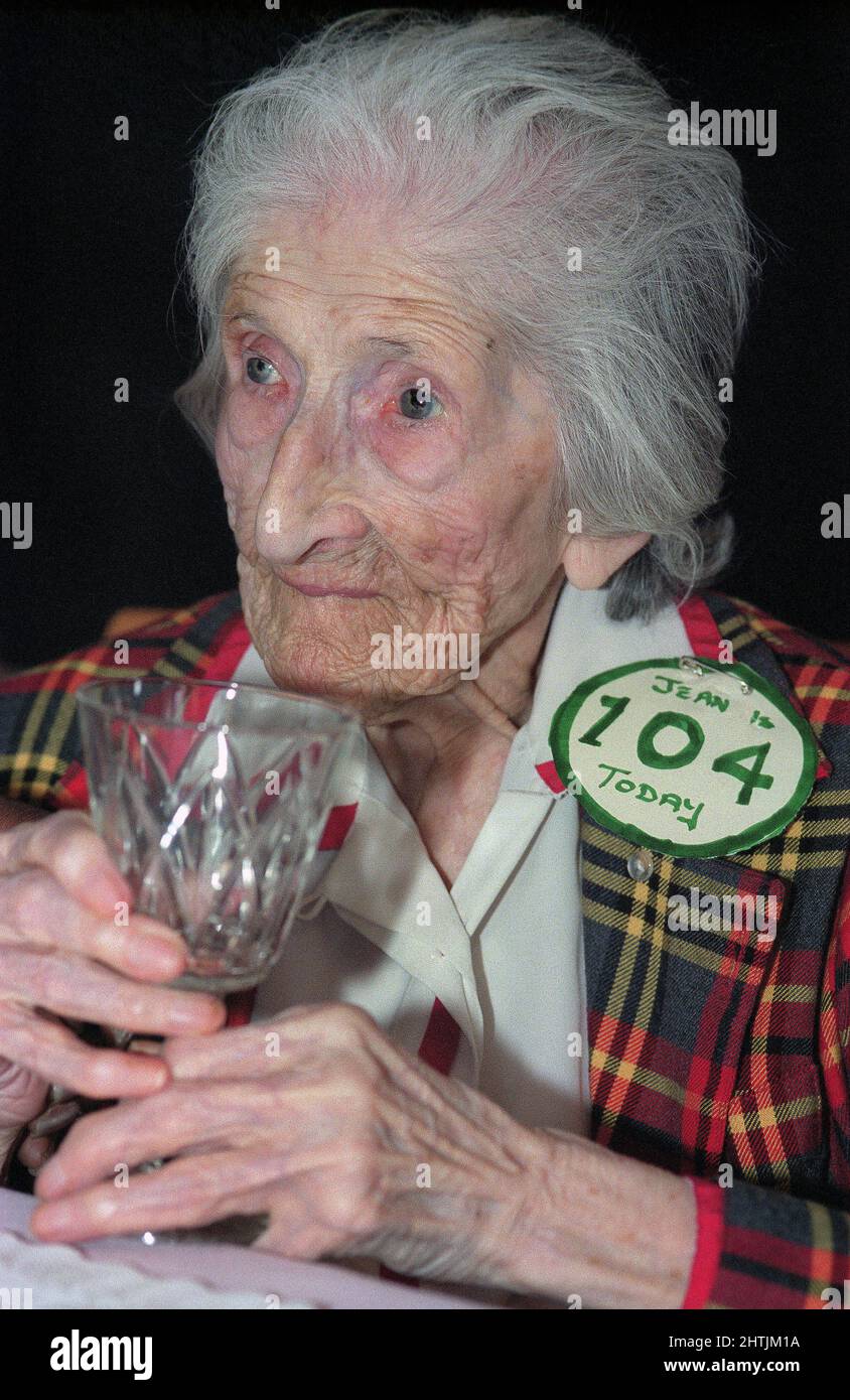 104 year old hi-res stock photography and images - Alamy