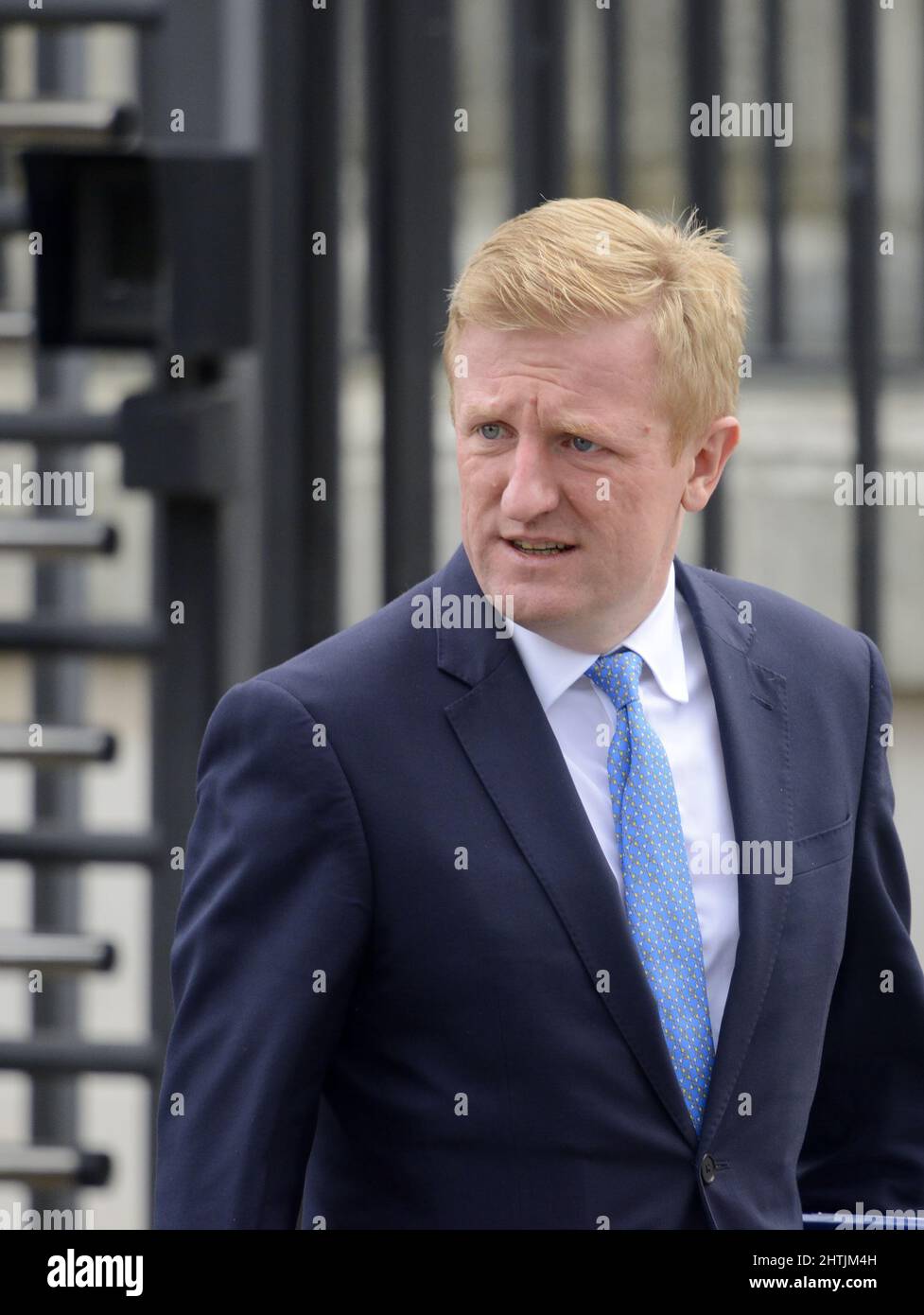 Oliver Dowden MP - Minister without Portfolio - leaving Downing Street ...