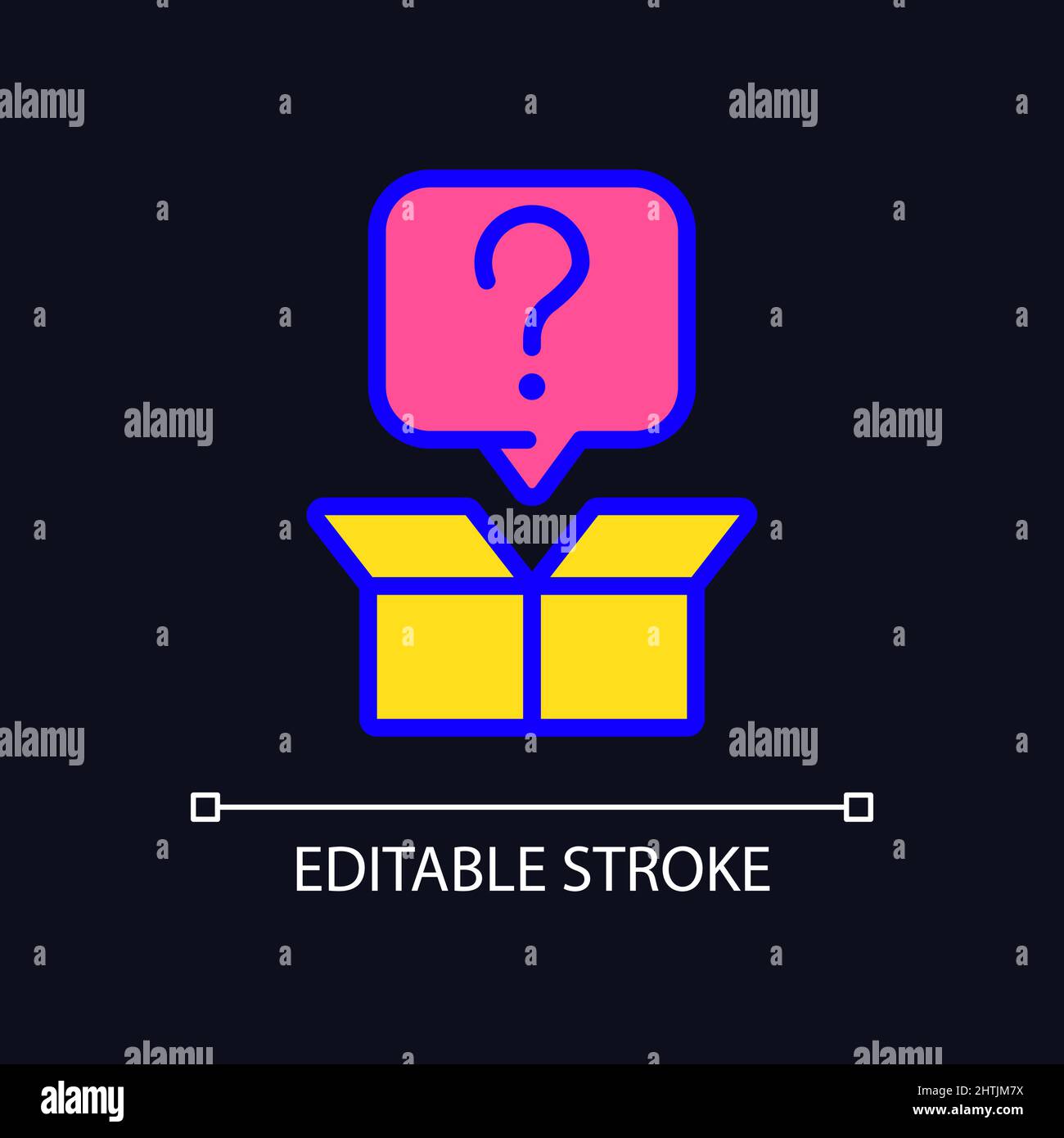 Think out box color hi-res stock photography and images - Alamy