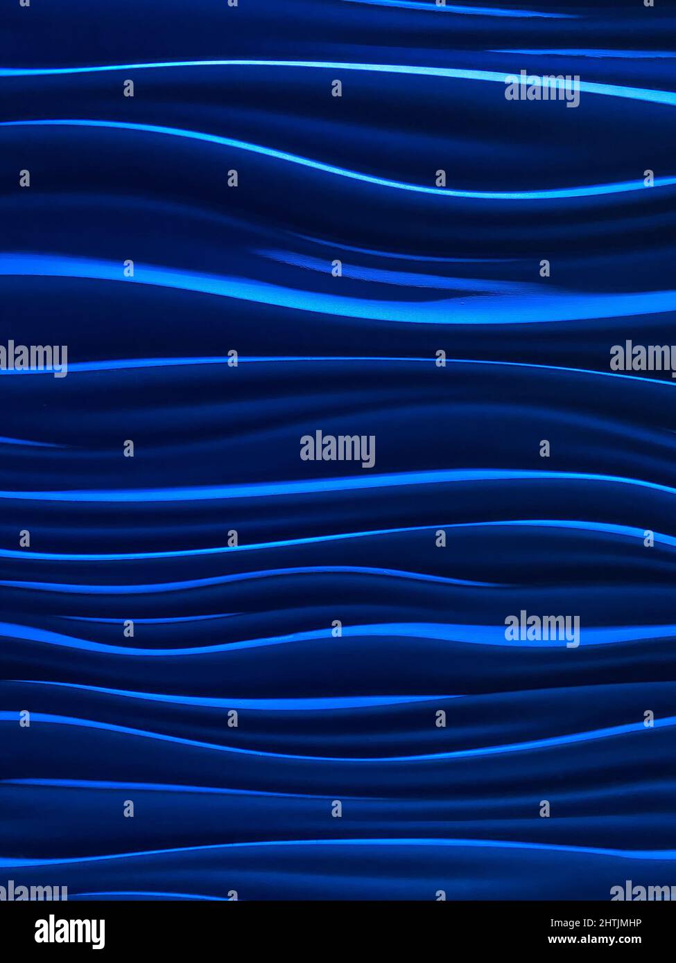 Vertical wavy fabric texture illustration in blue color Stock Photo - Alamy