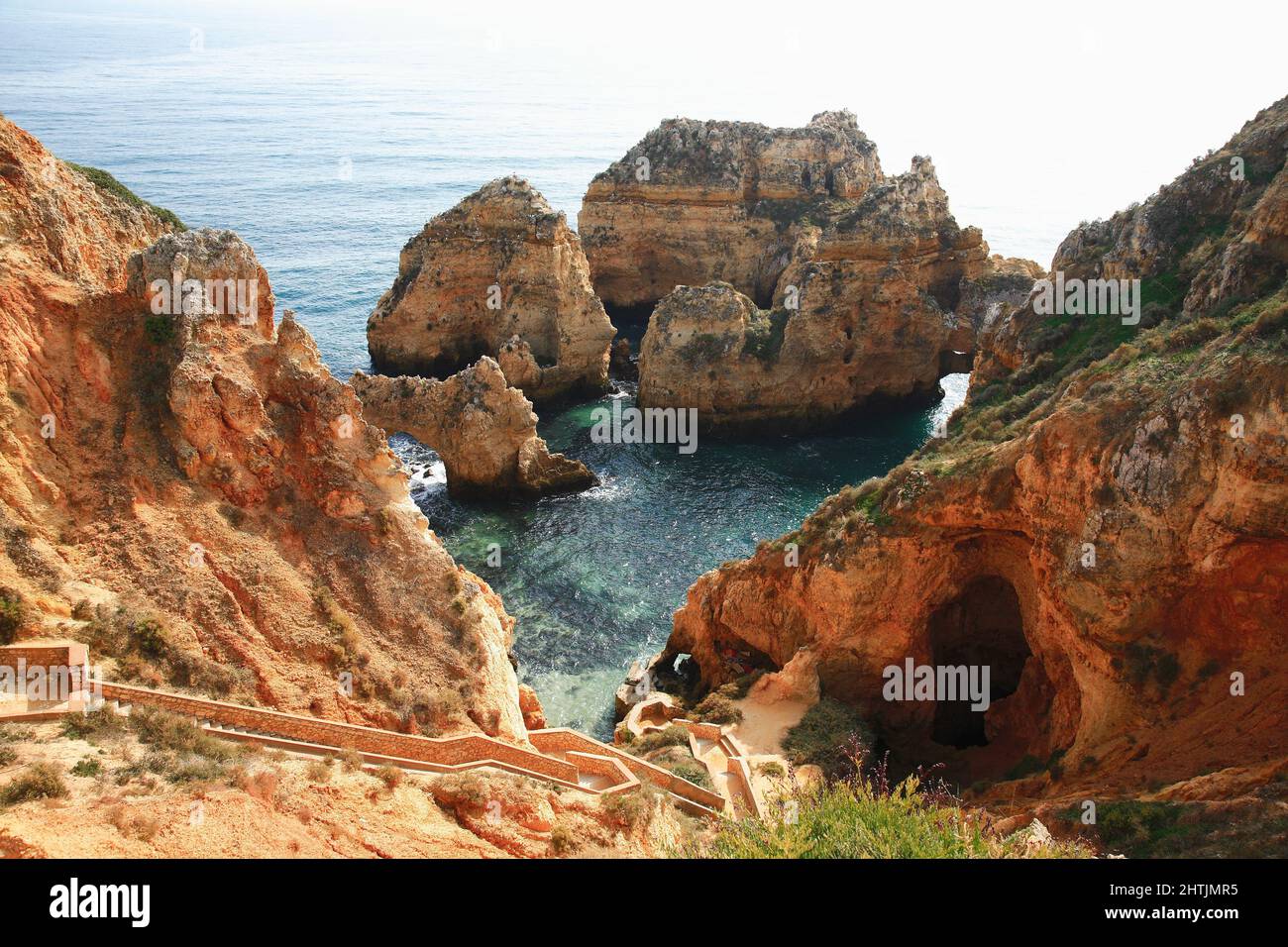 Praia do Pinhao, Lagos, Algarve, Portugal Stock Photo - Alamy