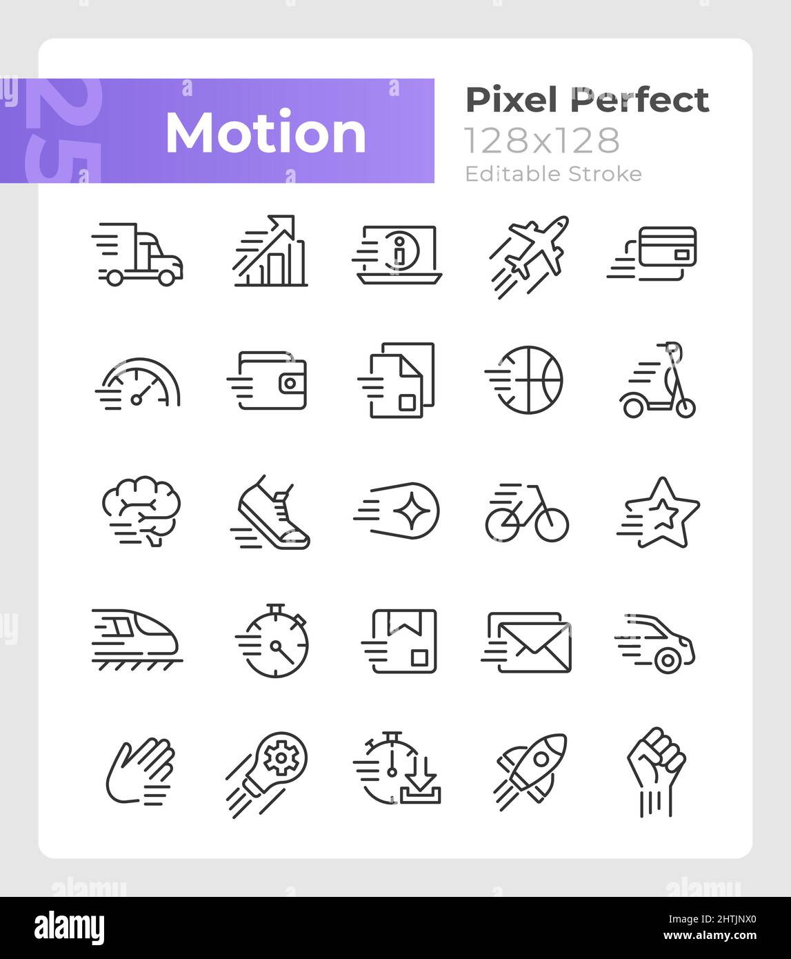 Pixel art web icons motion hi-res stock photography and images - Alamy