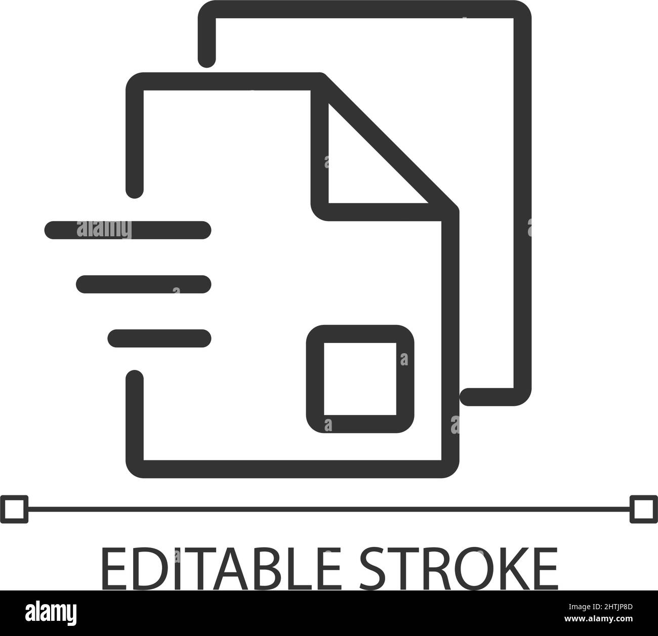 Document sharing pixel perfect linear icon Stock Vector Image & Art - Alamy Document sharing pixel perfect linear icon Stock Vector Image & Art - Alamy