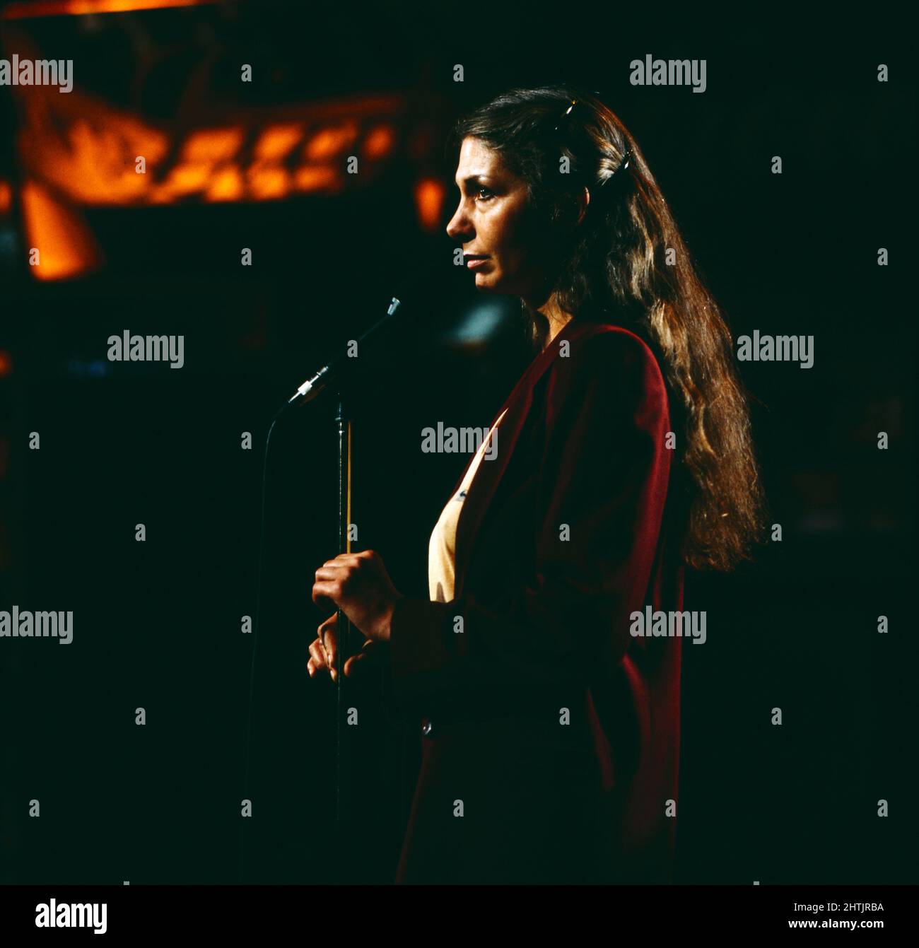 Erika Pluhar, Schauspielerin und Sängerin aus Österreich, musikalischer ...