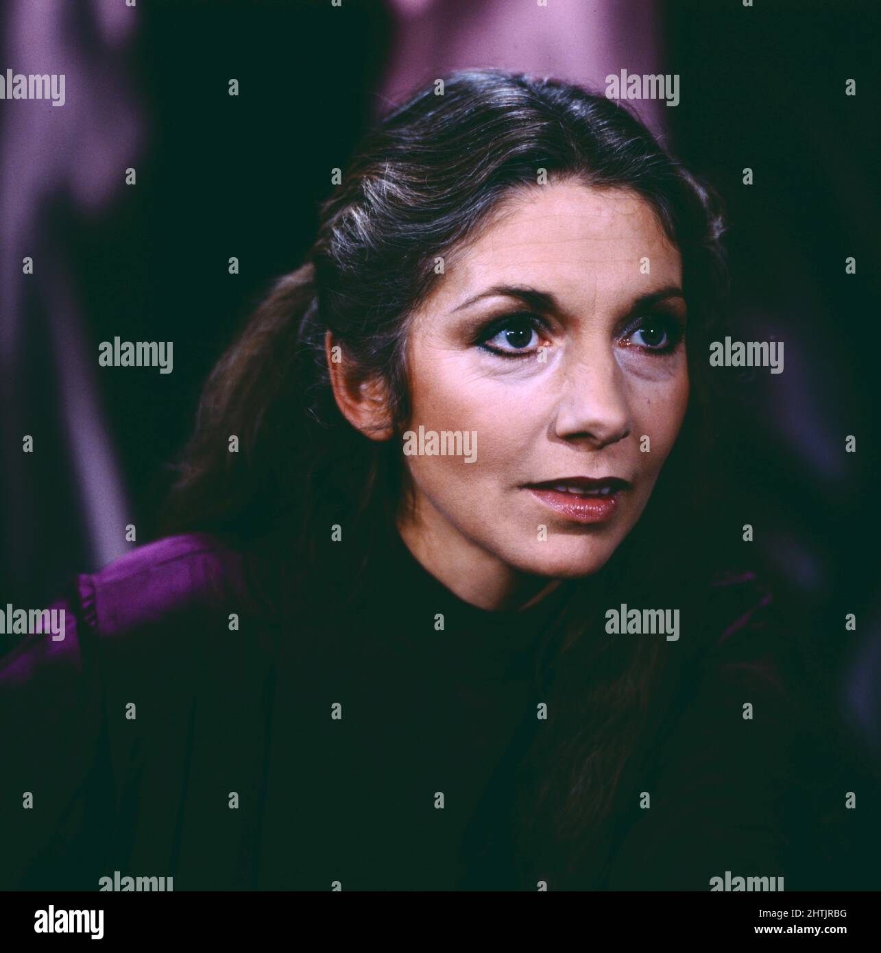 Erika Pluhar, Schauspielerin und Sängerin aus Österreich, Portrait von ...