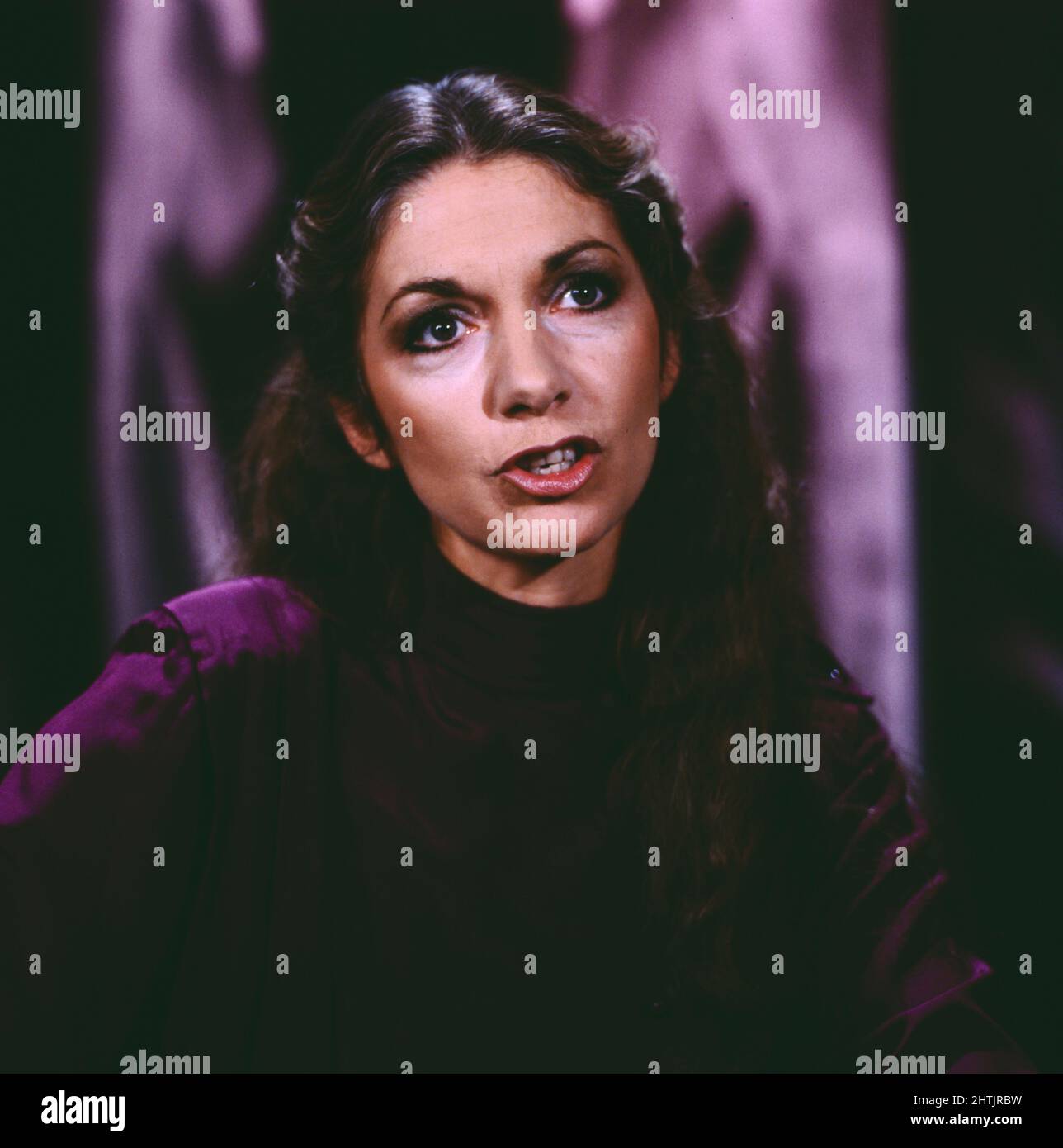 Erika Pluhar, Schauspielerin und Sängerin aus Österreich, Portrait von ...