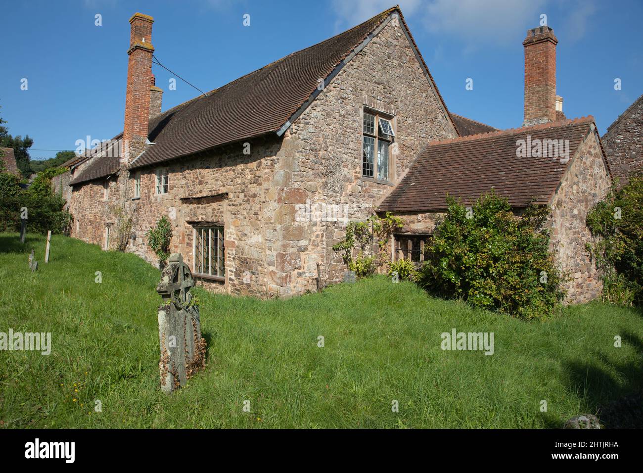 Cottage in Dunster Stock Photo - Alamy