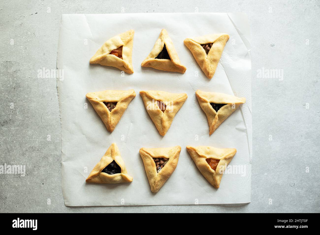 Purim cookies hi-res stock photography and images - Alamy