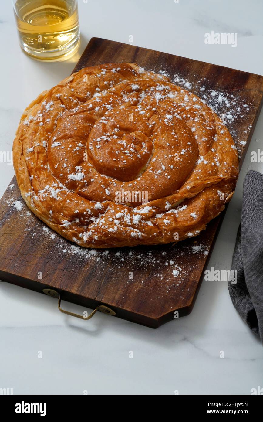The ensaimada is a traditional pastry from Mallorca, Balearic Islands ...