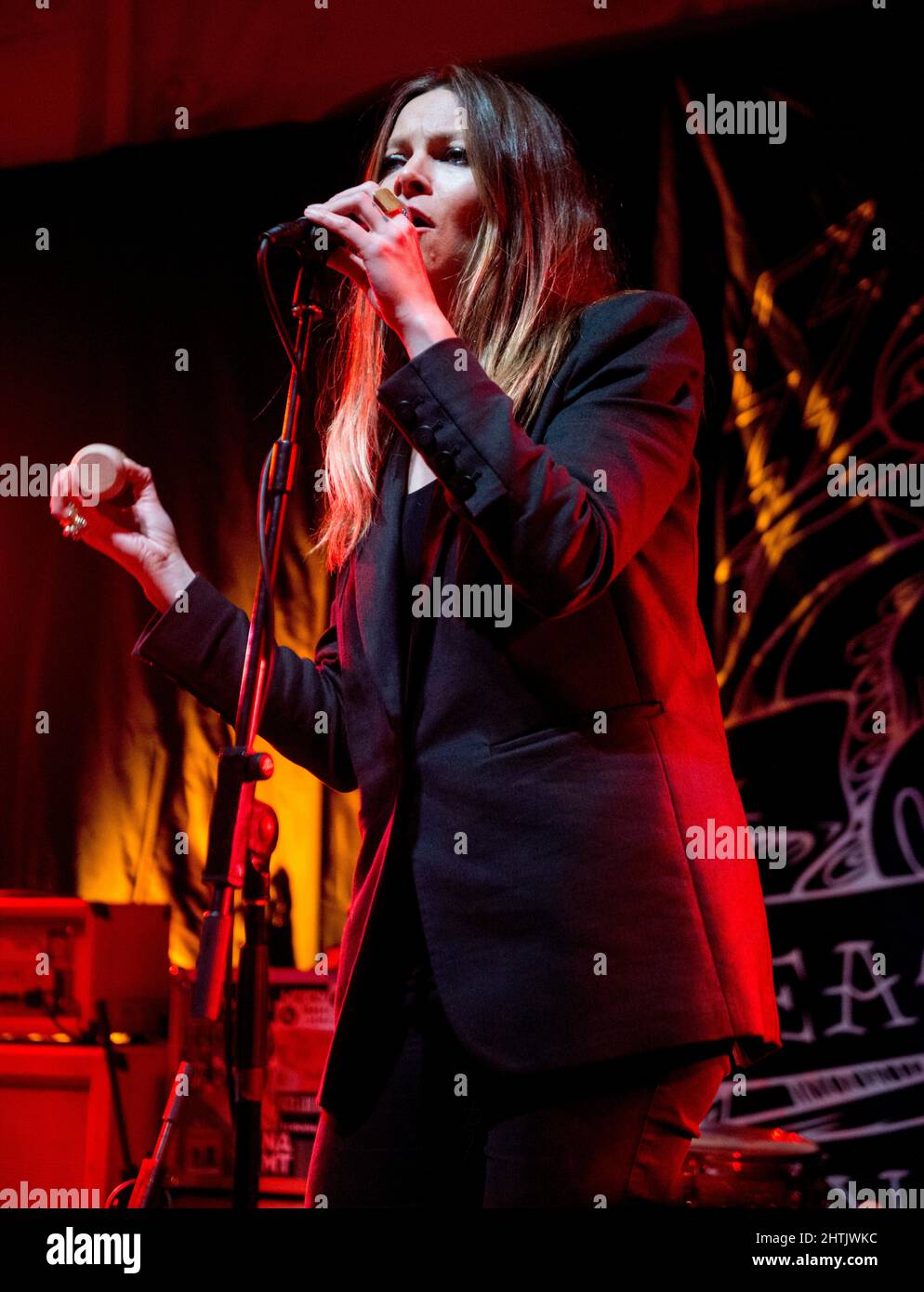 Liela Moss at A Peaceful Noise Bush hall London 24 nov 2018 in aid of ...