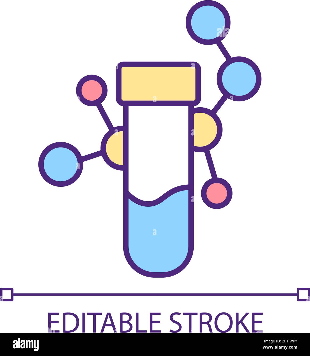 Lab sample analysis line Cut Out Stock Images & Pictures - Alamy