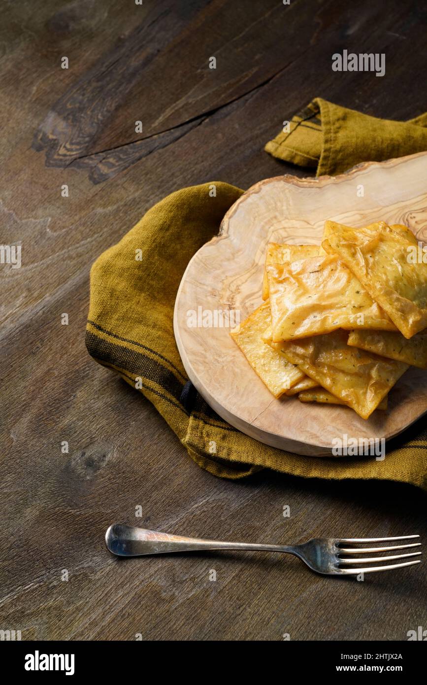 Panelle, are a typical street food found in Sicilian cities cooked with ...