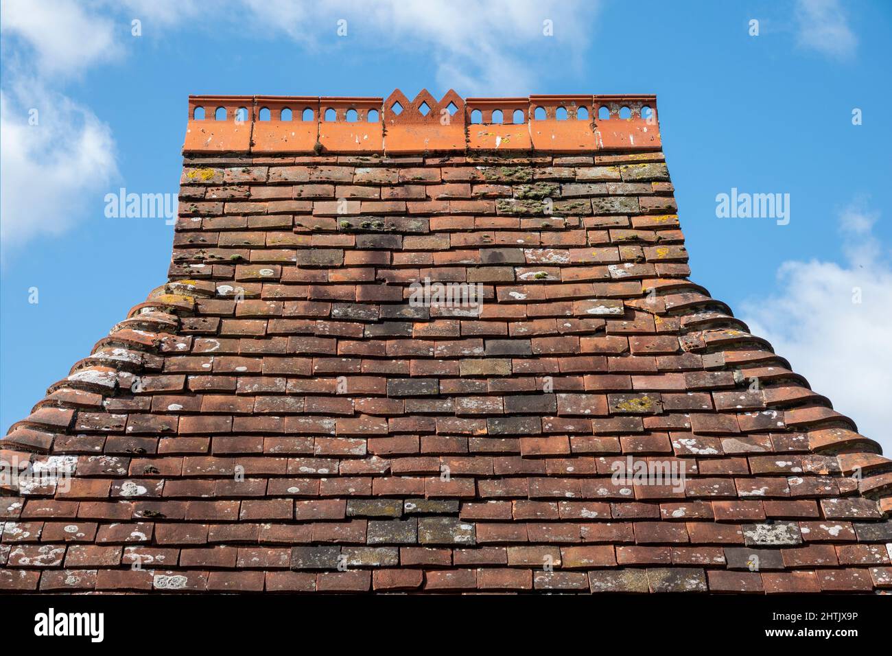 Perforated roof ridge hi-res stock photography and images - Alamy