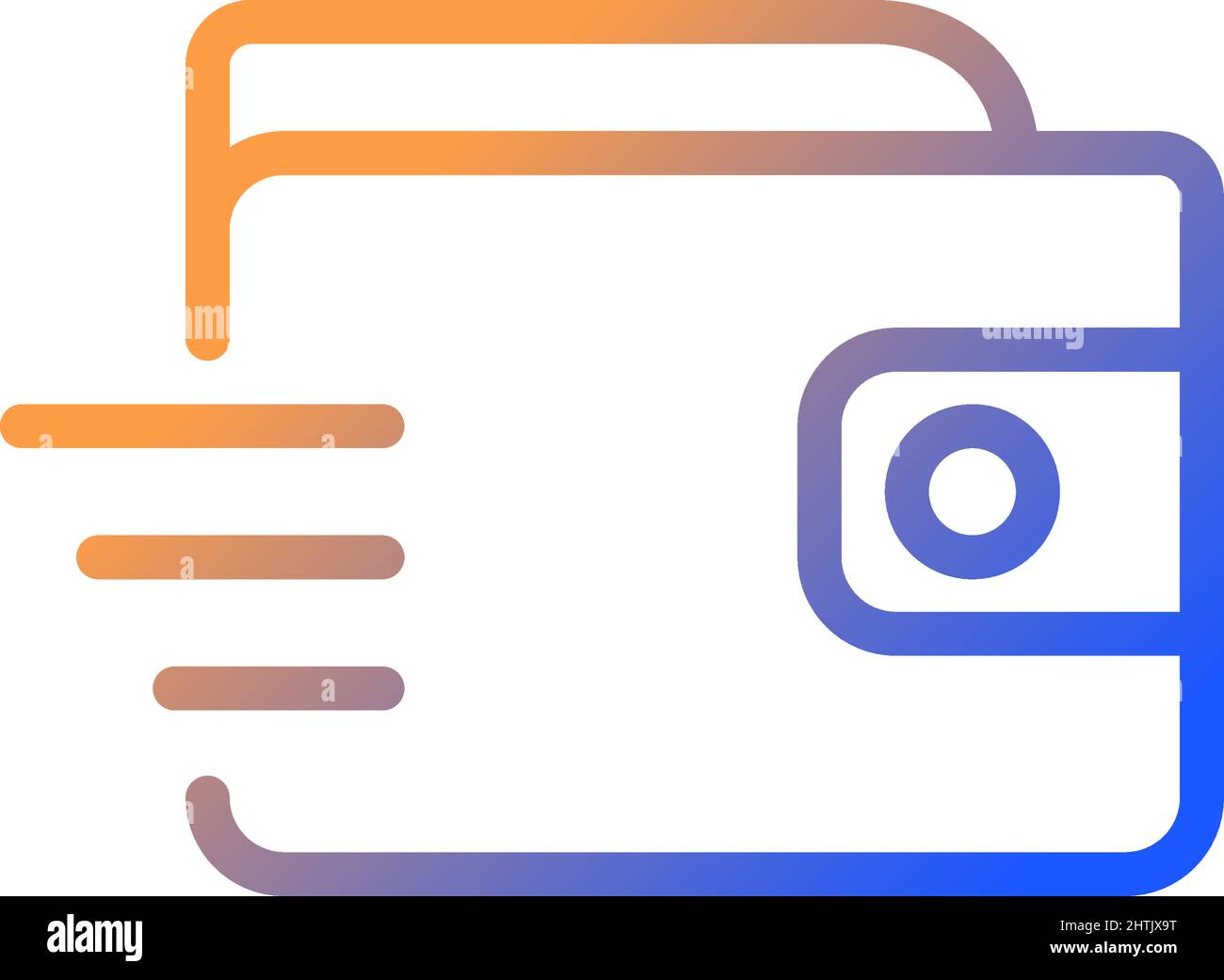 Quick payment gradient linear vector icon Stock Vector Image & Art - Alamy