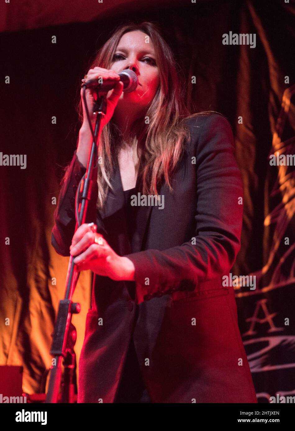 Liela Moss at A Peaceful Noise Bush hall London 24 nov 2018 in aid of ...