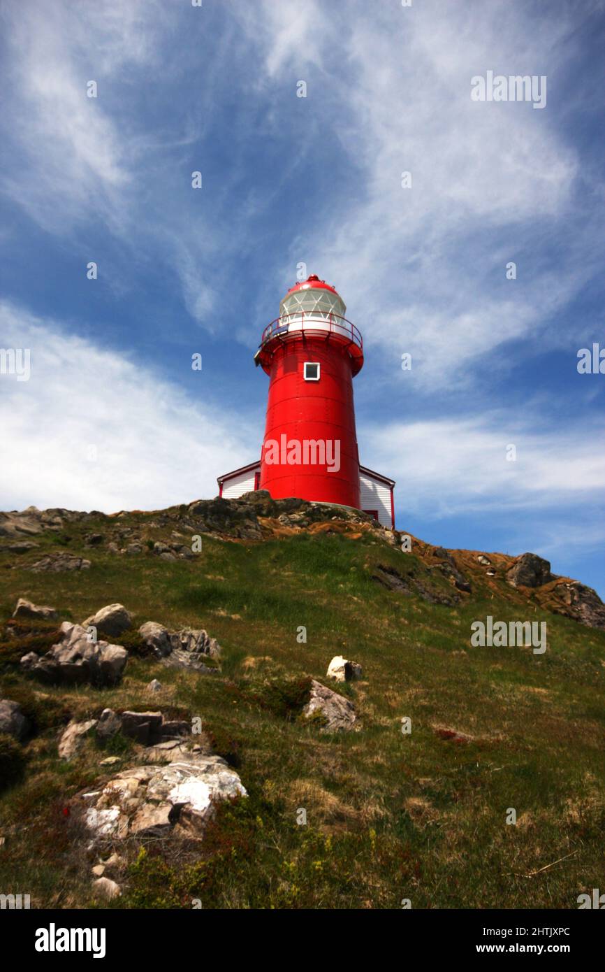 Ferryland lighthouse in Canada Stock Photo - Alamy