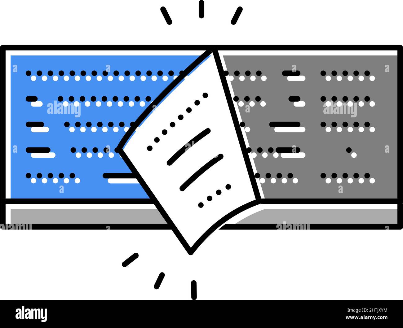 keyboard cover color icon vector illustration Stock Vector Image & Art ...