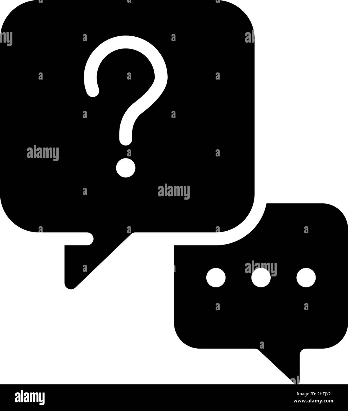 Job interview question mark Black and White Stock Photos & Images - Alamy