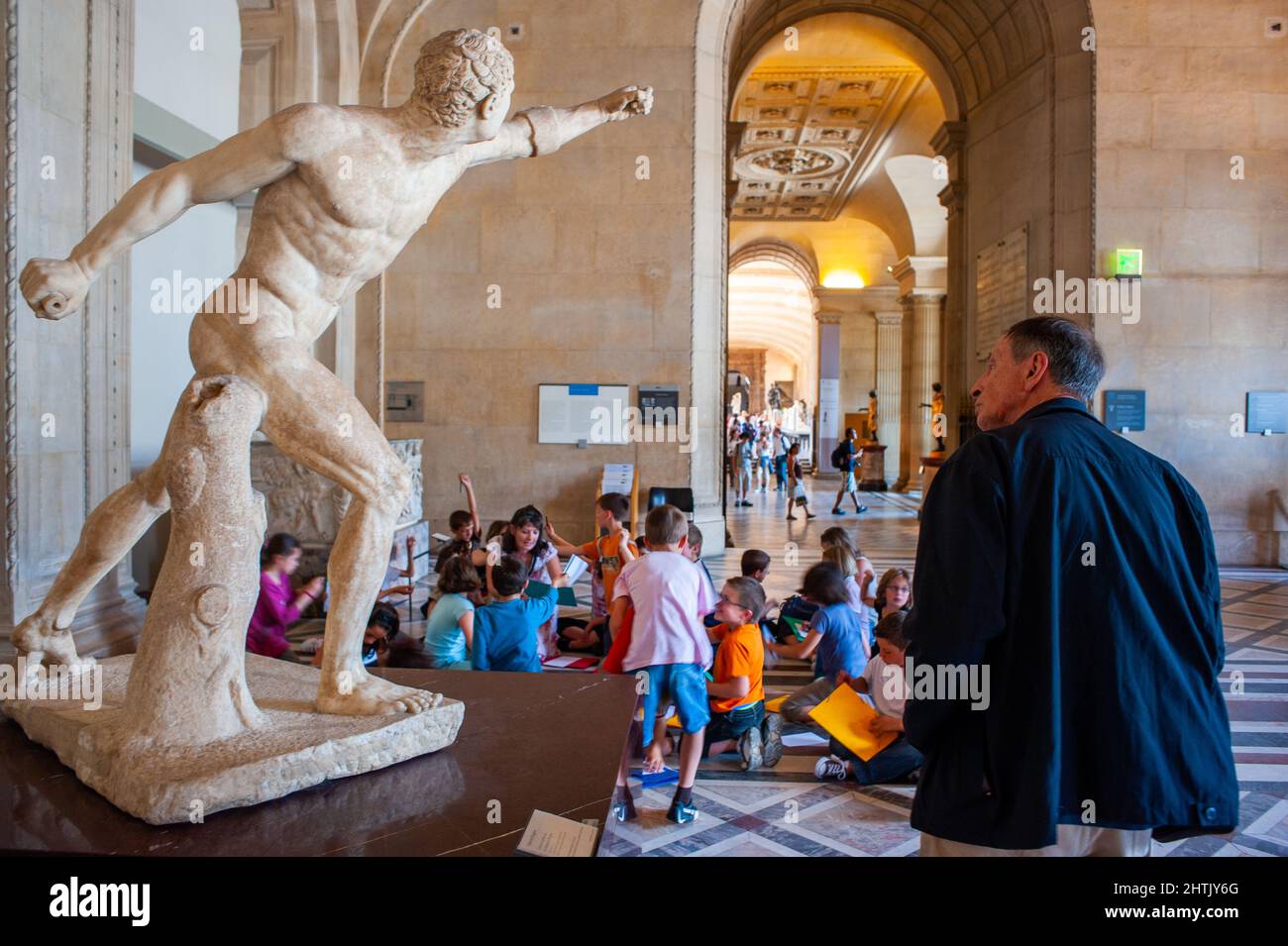 Borghese gallery gladiator hi-res stock photography and images - Alamy