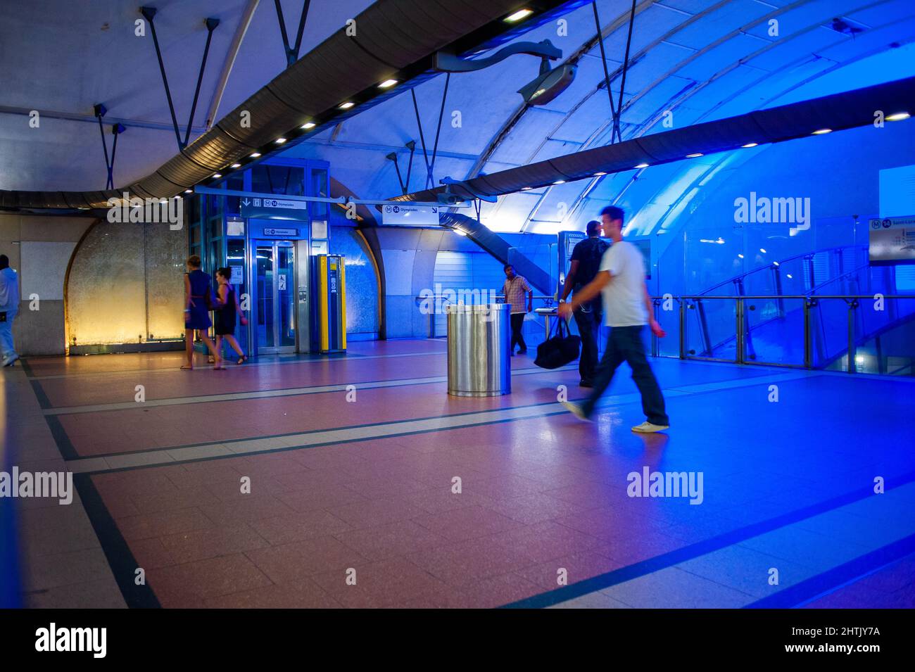 Paris, France - Interior Design, Modern VIew, Paris Metro, Automatic ...