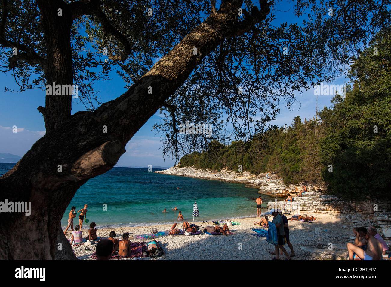 Greece, Ionian islands, Kefalonia, Emblisi Beach Photo © Federico ...